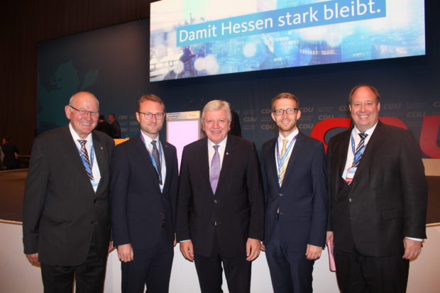 Michael Ruhl ist der jüngste Direktkandidat der hessischen CDU ...