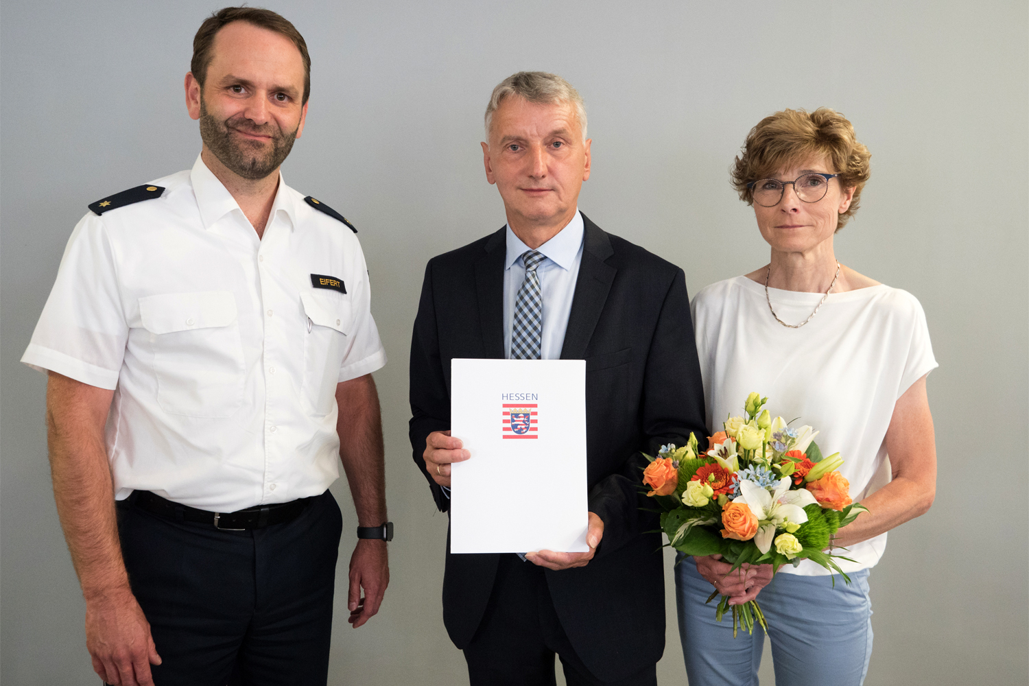 Ein Urgestein der Vogelsberger Polizei geht in den Ruhestand ...