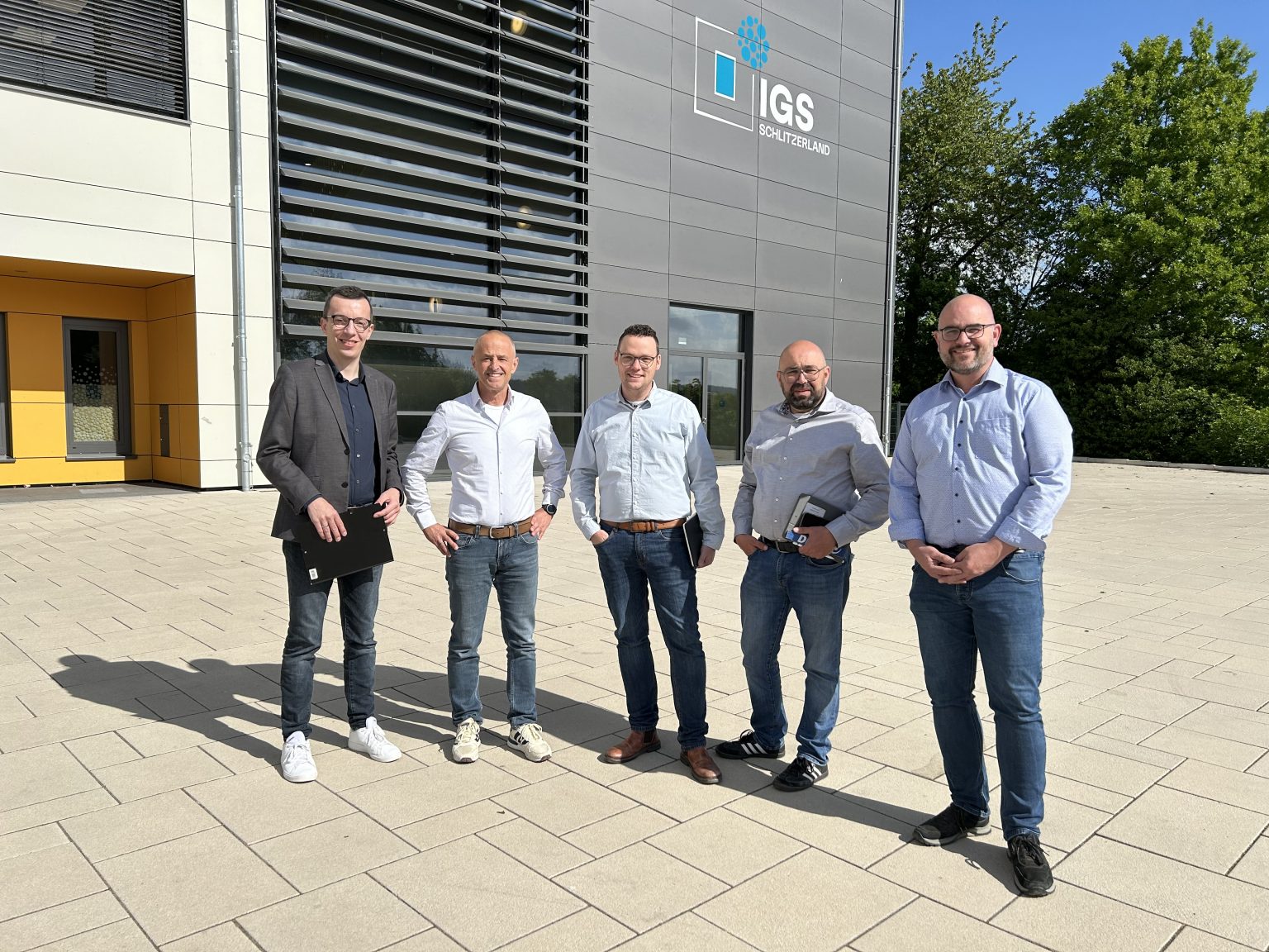 Erster Kreisbeigeordneter Patrick Krug zu Besuch in der IGS ...